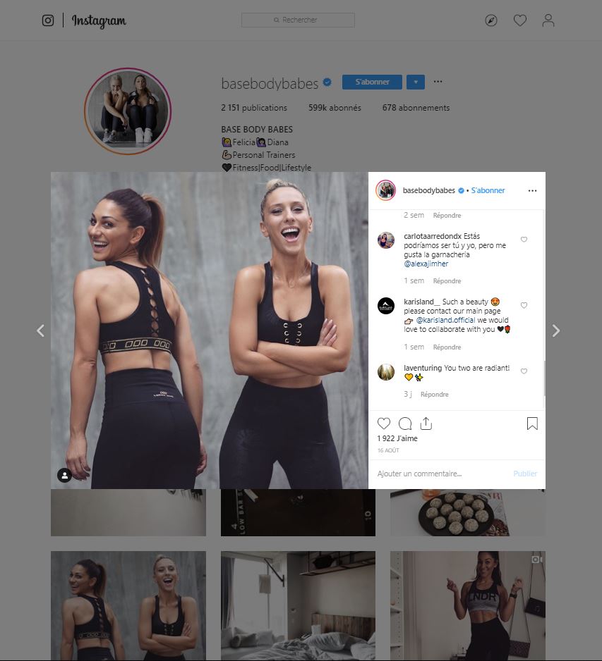 Les fits girls qu'il faut connaître - ON AIR Fitness